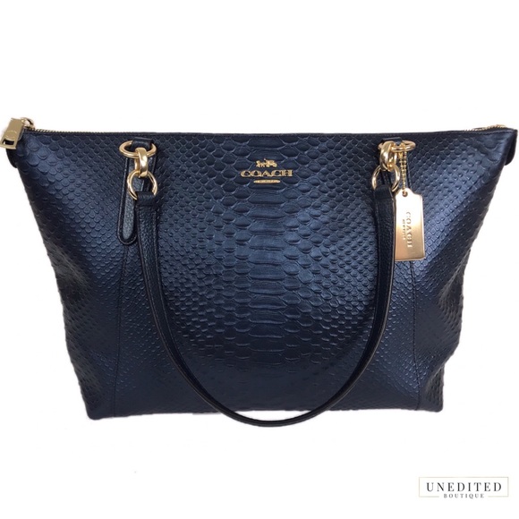 Coach | Bags | Coach Python Ava Tote | Poshmark
